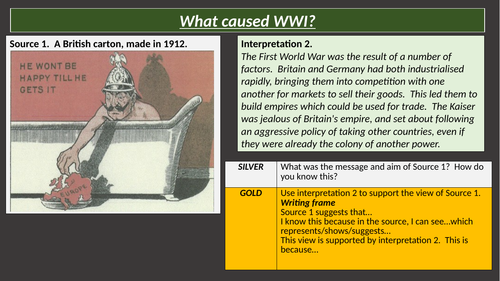 The causes of World War One | Teaching Resources
