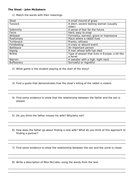 The Stoat John McGahern worksheet | Teaching Resources