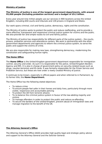 British Values : The Criminal Justice System | Teaching Resources