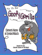 Goofy Gorilla Card Game: Element and Symbol Match | Teaching Resources