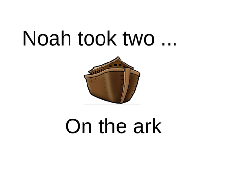 Noah's Ark Memory Game | Teaching Resources