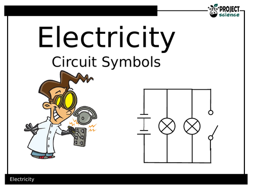 Electricity Circuit Symbols PowerPoint | Teaching Resources