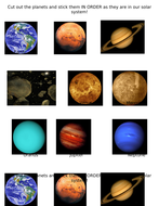Solar System Sort (Card sort) - KS3 Earth and Space | Teaching Resources