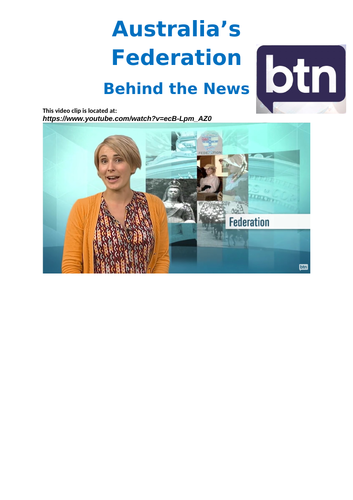 Making a Nation. Australia 1900-1914 | Teaching Resources