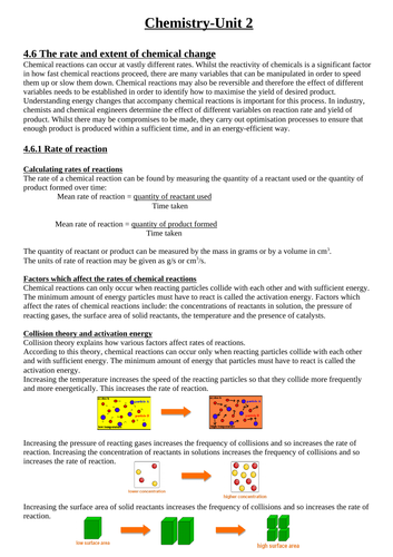 AQA -GCSE Chemistry-Paper 2-Revision notes | Teaching Resources AQA -GCSE Chemistry-Paper 2-Revision notes | Teaching Resources