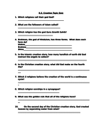 Comparing Creation Stories | Teaching Resources