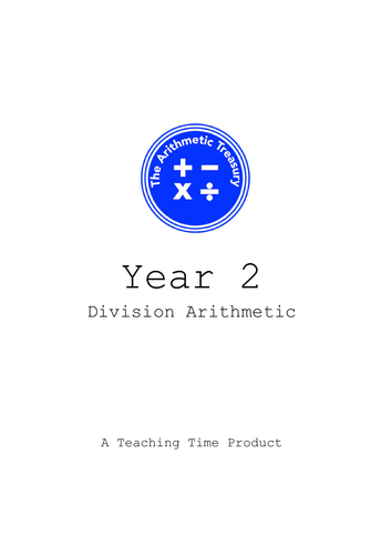 Year 2 - Division Arithmetic - Assessment/Tests | Teaching Resources