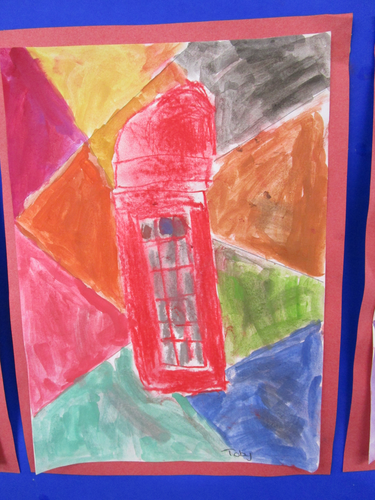Red Phone Box Art EYFS / Reception | Teaching Resources