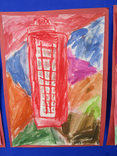 Red Phone Box Art EYFS / Reception | Teaching Resources