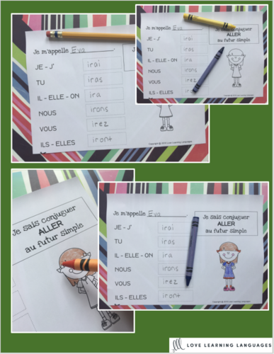 Verbes au futur simple - 60 verbes français à conjuguer - PRIMAIRE ...