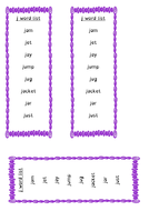 FREE! Phonics - Phase 3 - Word Lists | Teaching Resources