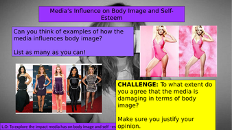 (KS3 7/8/9) Media Influence on Body Image | Teaching Resources
