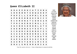 Life of Queen Elizabeth II | Teaching Resources