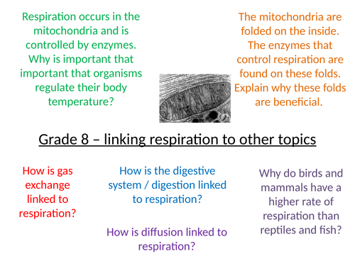 AQA 9-1 Biology Aerobic Respiration Revision | Teaching Resources