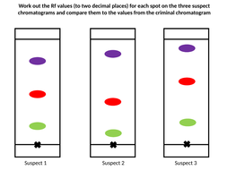 Forensic Techniques - Chromatography etc. | Teaching Resources