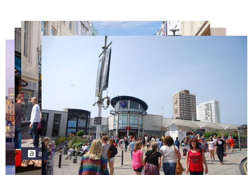 KS2 Geography lesson looking at identifying physical and human ...