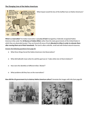 The Making of America 1789-1900- Topic 5 'We the People' | Teaching ...