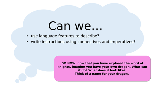 Writing to describe and instruct: how to train your dragon | Teaching ...