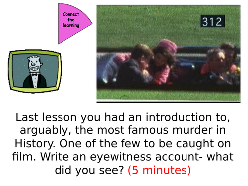 Historical whodunnit- Assassination of JFK | Teaching Resources