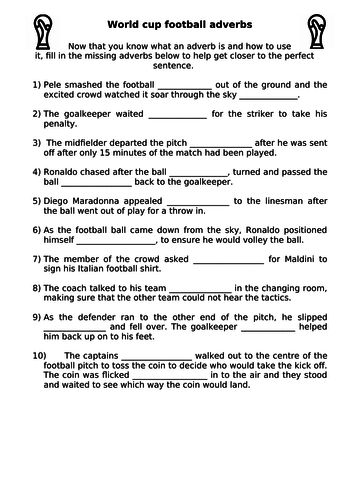 World Cup Football 2018 Activities and Resources and Worksheets ...