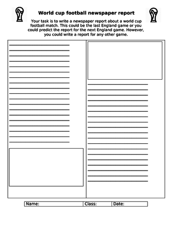 World Cup Football 2018 Activities and Resources and Worksheets ...