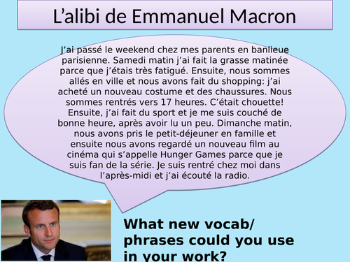 Perfect tense murder mystery | Teaching Resources