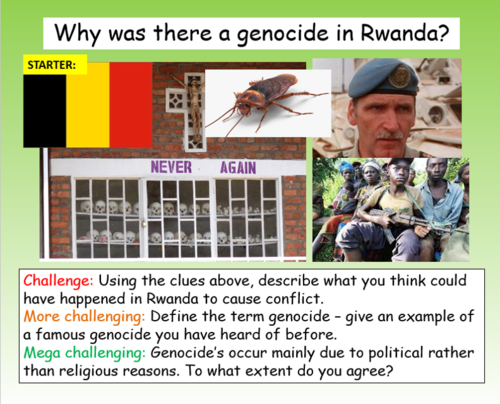 Rwanda Genocide | Teaching Resources
