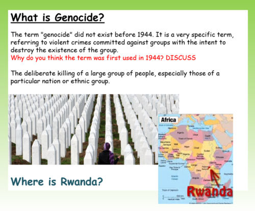 Rwanda Genocide | Teaching Resources