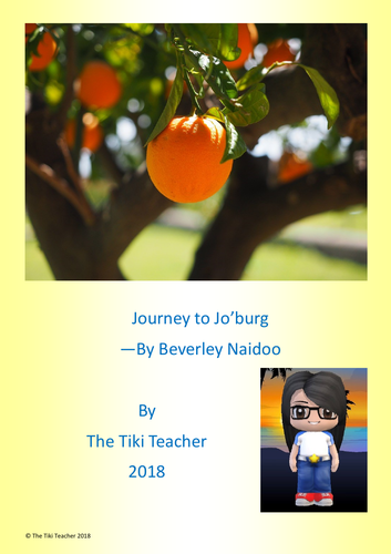 Quiz on Journey to Jo'burg by Beverley Naidoo | Teaching Resources