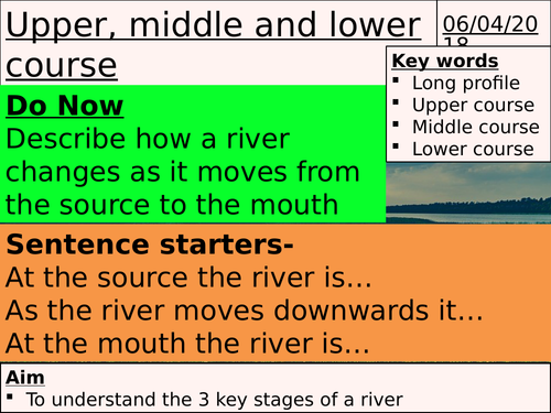 River Environments | Teaching Resources