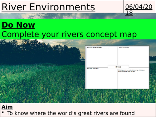 River Environments | Teaching Resources