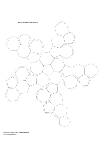 World Cup football 2018 - Truncated Icosahedron | Teaching Resources
