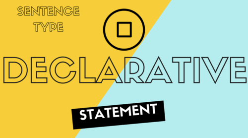 Engaging sentence type images for DISPLAY - interrogative, imperative ...