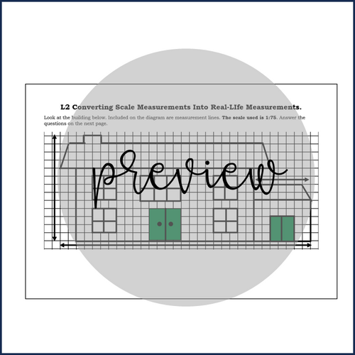 Ratio & Scale Drawing Worksheets for Functional Skills & GCSE Maths 9-1 ...