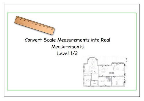 Functional Skills Maths Ratio and Scale Drawing | Teaching Resources