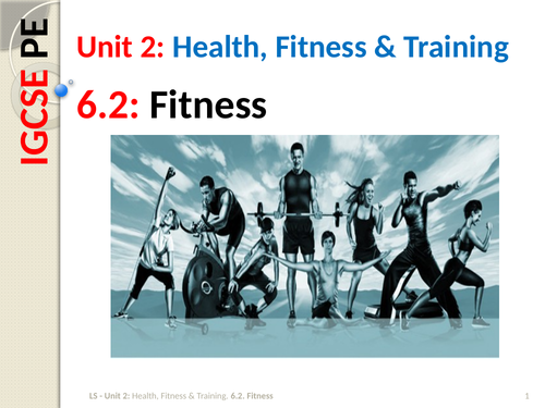 Igcse Pe Spec 2018 6 2 Fitness Teaching Resources