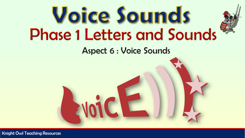 Voice Sounds - Letters and Sounds Phase 1 | Teaching Resources
