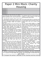3 x AQA Lang Paper 2 Mini Mocks: Q2-5 | Teaching Resources