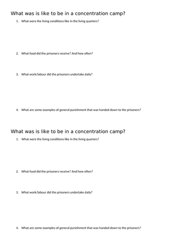 'Night' by Elie Wiesel | Teaching Resources