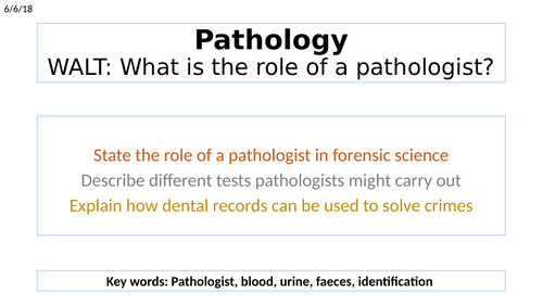 Activate 3 Biology detection unit | Teaching Resources