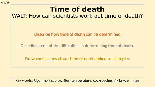Activate 3 Biology detection unit | Teaching Resources