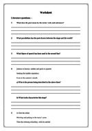 Poem 'All The World's A Stage' by Shakespeare- worksheet unsolved & a ...