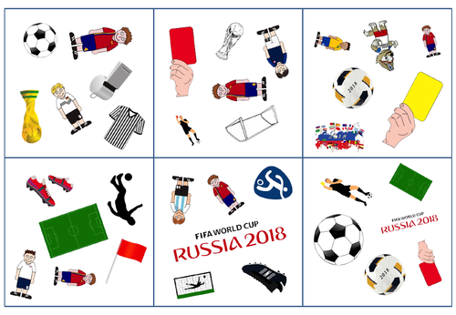 Fifa Football World Cup 2018 - Card Game | Teaching Resources
