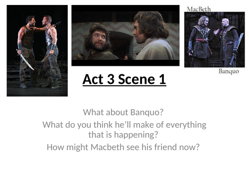 Macbeth Scheme of work | Teaching Resources