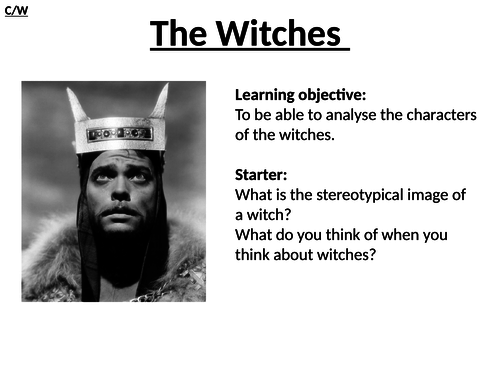 Macbeth Scheme of work | Teaching Resources