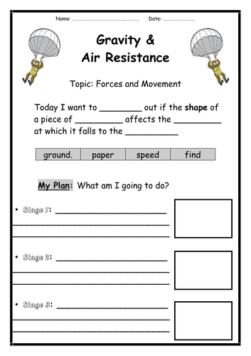 Forces and Friction Bundle - 9 RESOURCES! | Teaching Resources