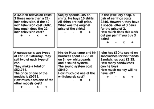 Year 5 multi step word problems including measures and money | Teaching ...