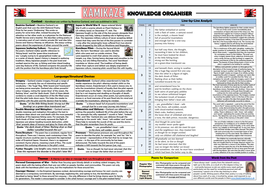 Kamikaze - Beatrice Garland - Knowledge Organiser/ Revision Mat ...