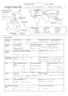Edexcel Large Data Set familiarisation task | Teaching Resources