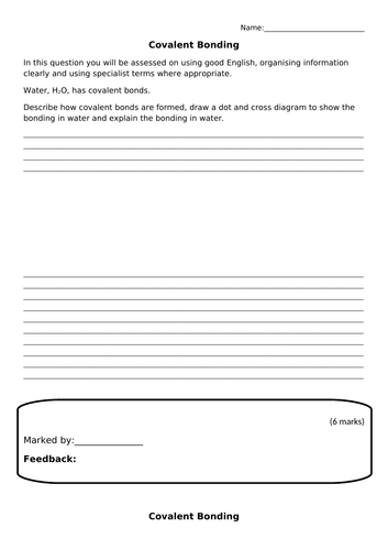 AQA Synergy paper 3 revision- V1 | Teaching Resources AQA Synergy paper 3 revision- V1 | Teaching Resources